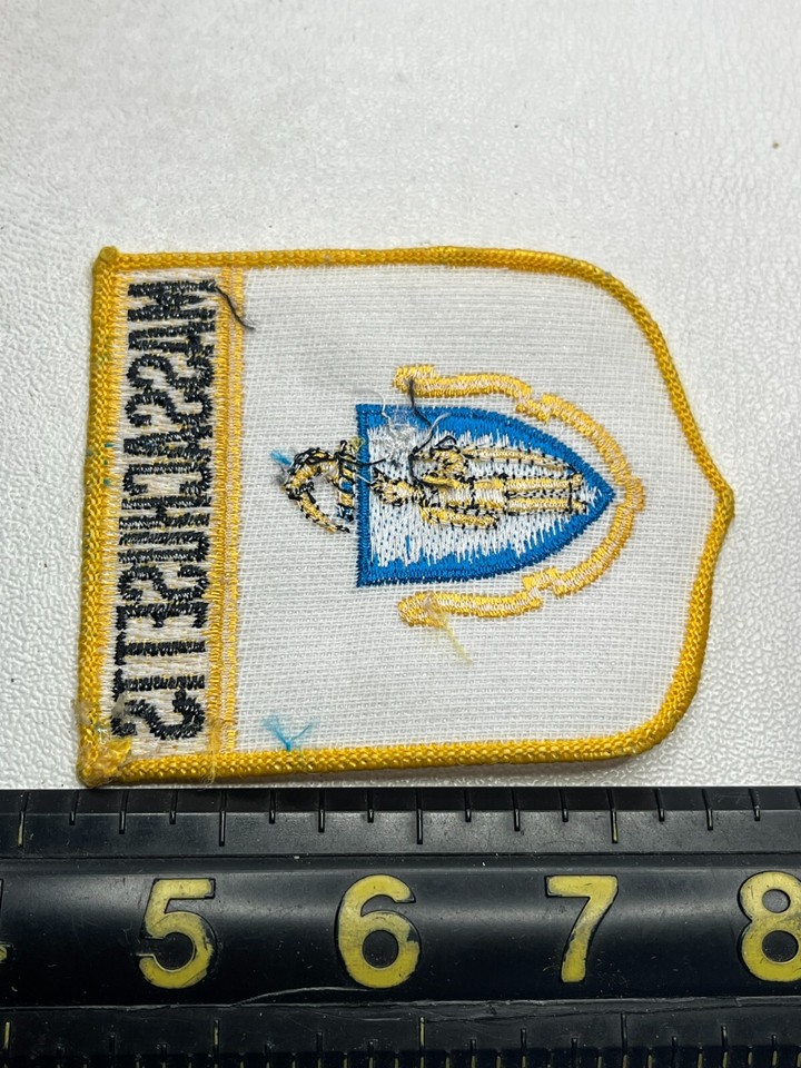 3" Across State Of MASSACHUSETTS Patch (USA Travel & Tourism) T079 | eBay