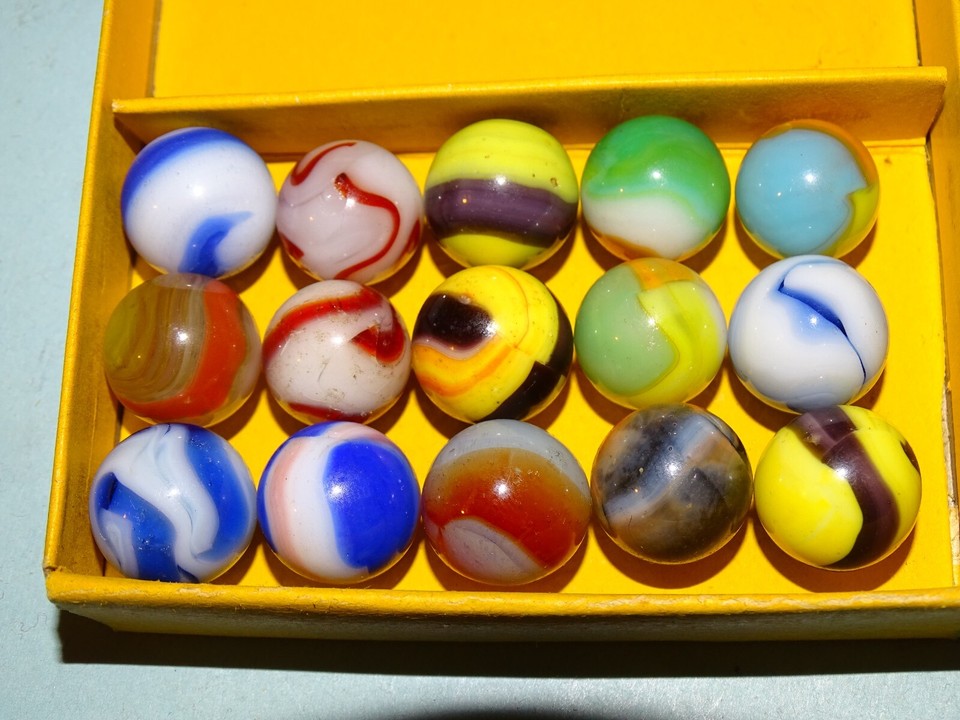 POPEYE AKRO AGATE ORIGINAL BOX WITH POUCH AND MARBLES | eBay