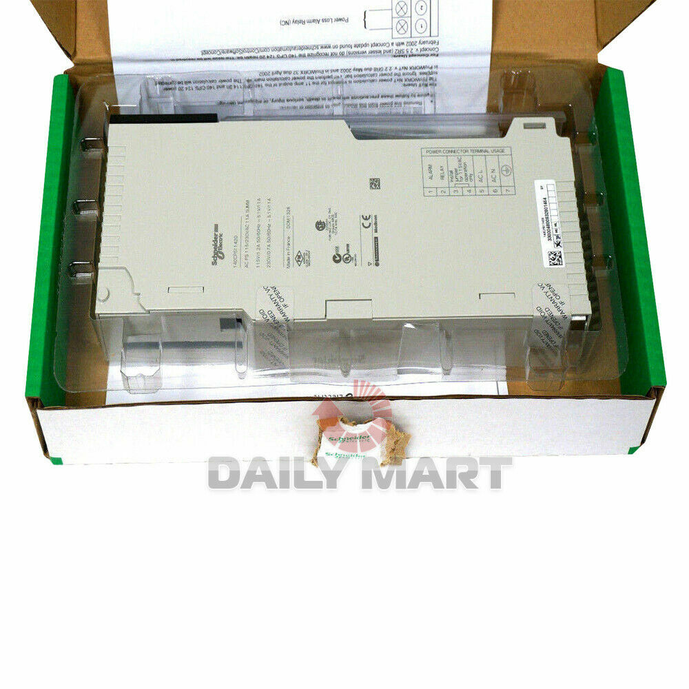 New In Box SCHNEIDER 140-CPS-114-20 140CPS11420 Electric Modicon Power ...