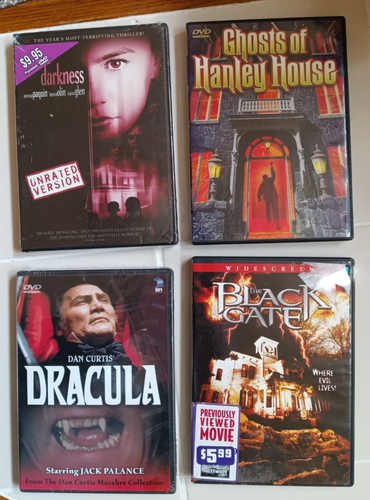 Lot 7 Vampire Themed DVDs: Darkness, Dracula, Lips of Blood, Vampyres ...