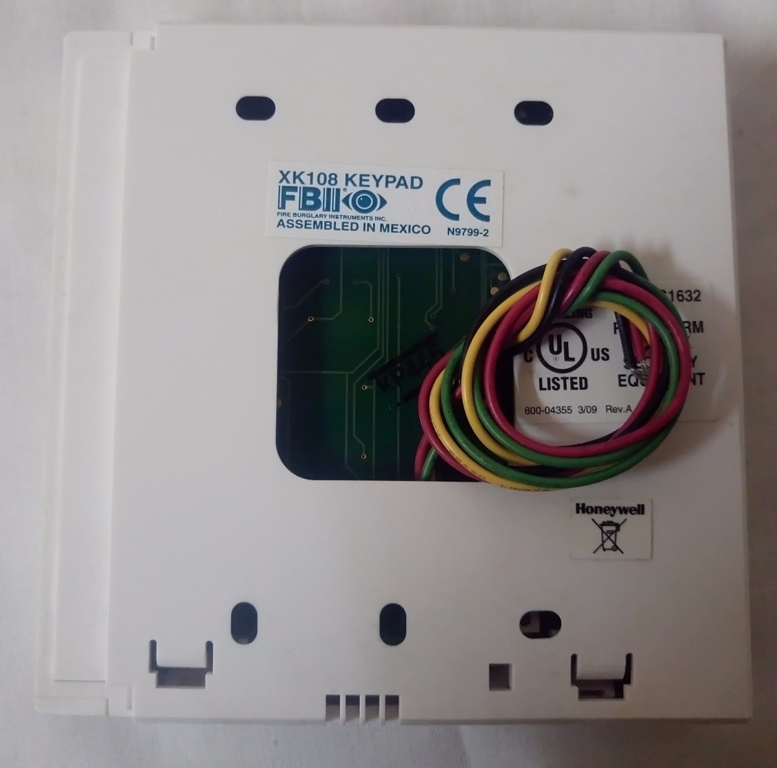 Honeywell XK108 Eight Zone LED (Light Emitting Diode) Keypad | eBay