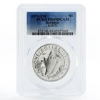 Bahamas 1 dollar State Coinage Coat of Arms Shell PR69 PCGS silver coin ...