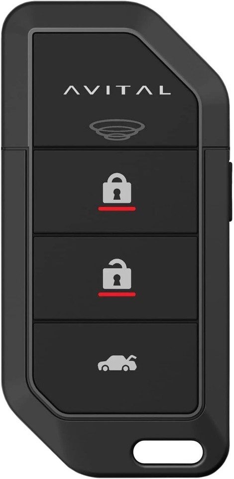 NEW AVITAL 3103LX KEYLESS ENTRY 3 CHANNEL CAR ALARM SYSTEM SECURITY 2 ...