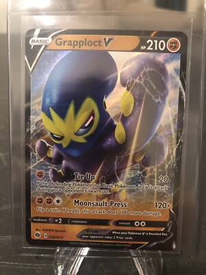 Pokémon TCG Grapploct V Champion's Path 032/073 Holo Ultra Rare | eBay