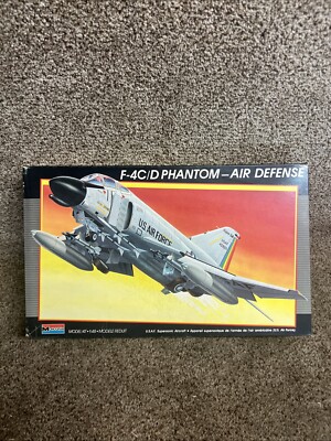 Monogram F-4C/D Phantom - Air Defense Model Kit #5821 Scale 1/48 Open ...