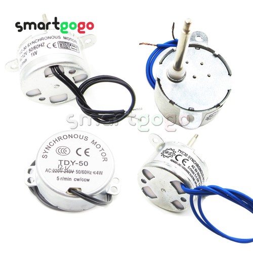 TYC-30/40 6/12V AC SYNCHRONOUS MOTOR 5RPM for Optical flower Decoration ...