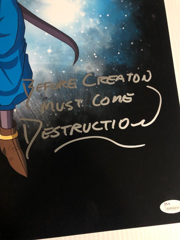 Jason Douglas Signed Autographed 16x20 Photo Dragon Ball Z JSA WITNESS ...