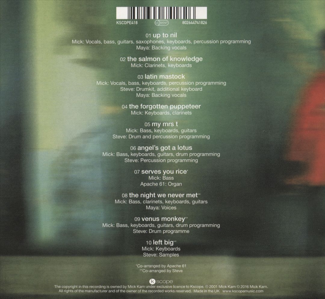 MICK KARN EACH EYE A PATH NEW CD 802644741826| eBay