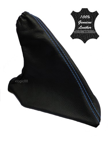 FORD FPV FG FGX LEATHER HANDBRAKE BOOT ONLY G6 XR6 XR8 F6 GT - BLUE ...