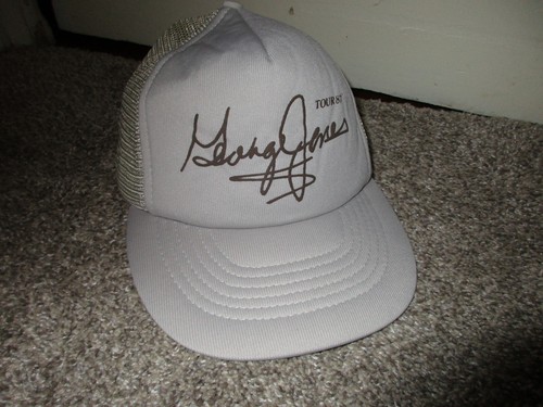 1987 Tour George Jones Country Music Snap Back Trucker Hat Cap Mesh | eBay