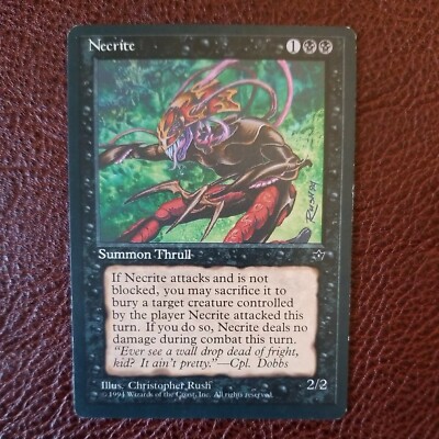 Fallen Empires Necrite (C) MTG Magic the Gathering Near Mint 21-205 | eBay