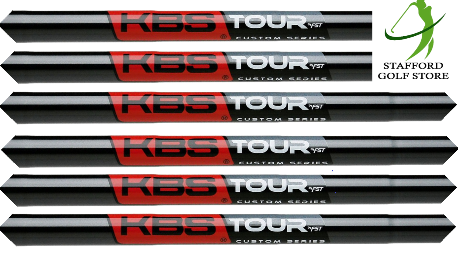 KBS Tour Custom Black Pearl .355 Taper Tip Iron Shaft Stiff Flex 120g 5-PW | eBay