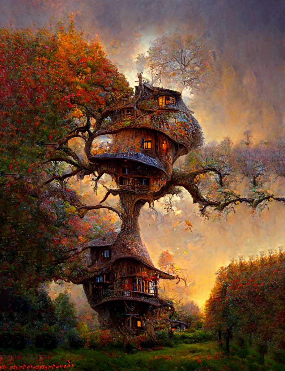 Fantasy Tree Art