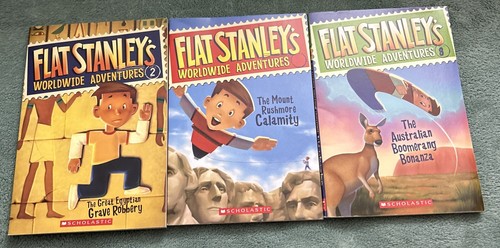 Flat Stanley Books by Jeff Brown Paperback Scholastic (Lot Of 3) | eBay