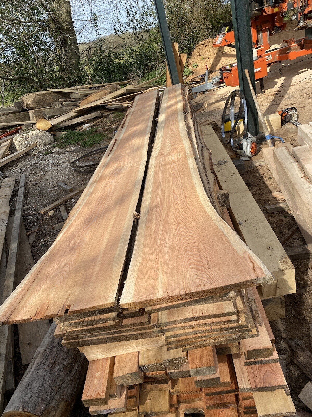 Larch Cladding ,Boarding And Decking | eBay UK