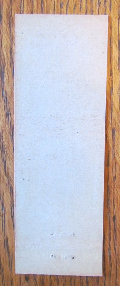 FOOTBALL MATCHBOOK MATCHCOVER: JOHN GRIFFIN THOMASON PHILADELPHIA ...