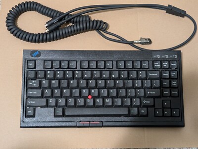 Vintage Black IBM M4-1 PS/2 Unicomp Space Saver Keyboard 84G2525 | eBay
