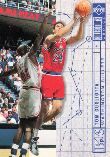 Tom Gugliotta 1994 Collector's Choice #398 Washington Bullets | eBay