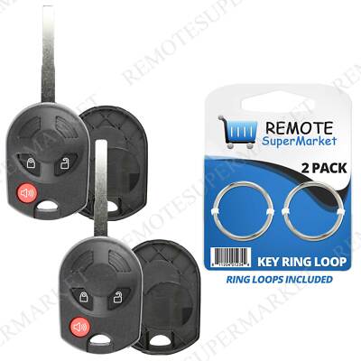 2 Shell Case For 2012 2013 2014 2015 2016 Ford Escape Keyless Remote ...