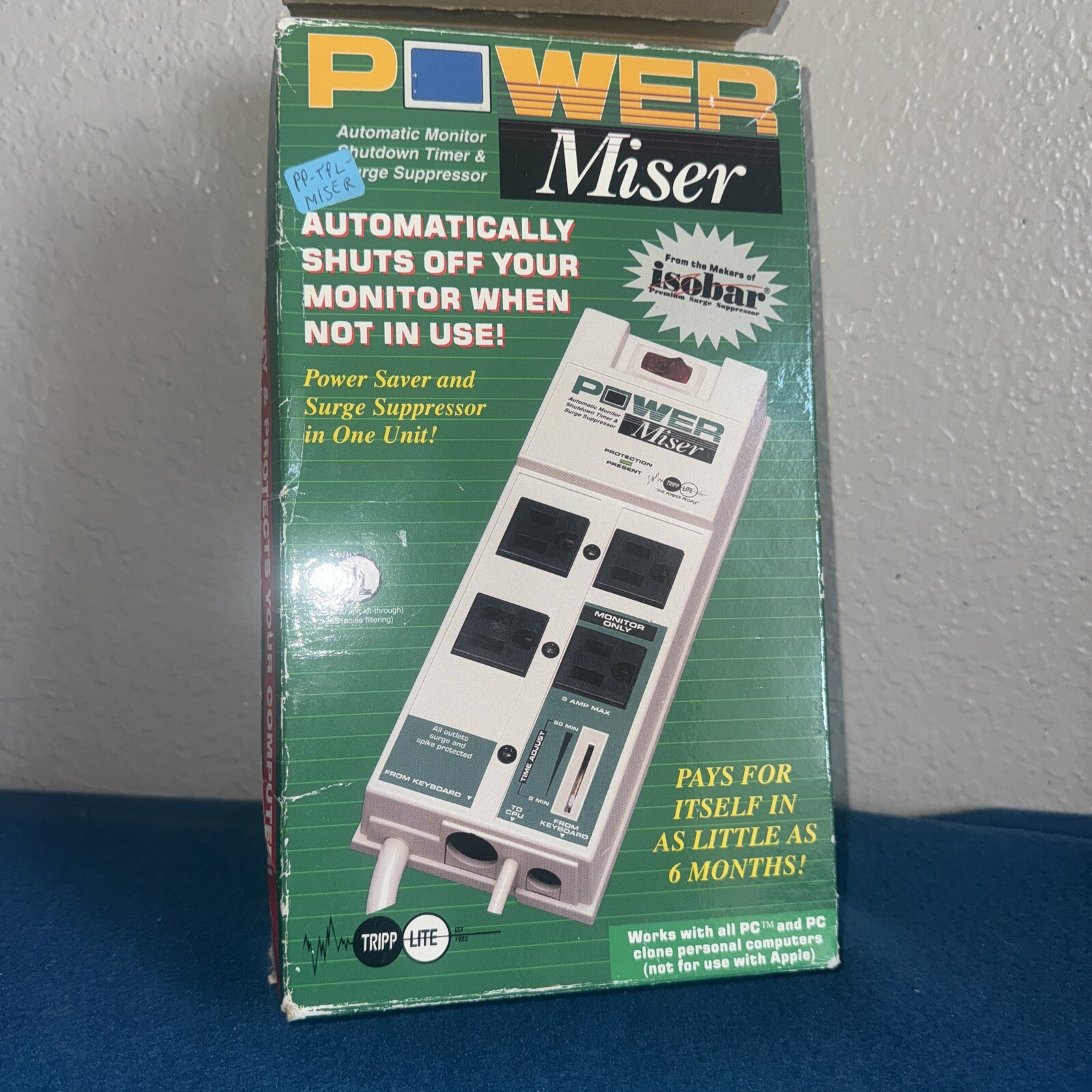 Tripp-Lite Power Miser Surge Suppressor & Monitor Shutdown Timer #4 | eBay