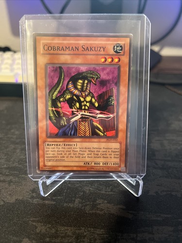 Cobraman Sakuzy PGD-032 - Unlimited- Yugioh TCG PHARAONIC GUARDIAN | eBay