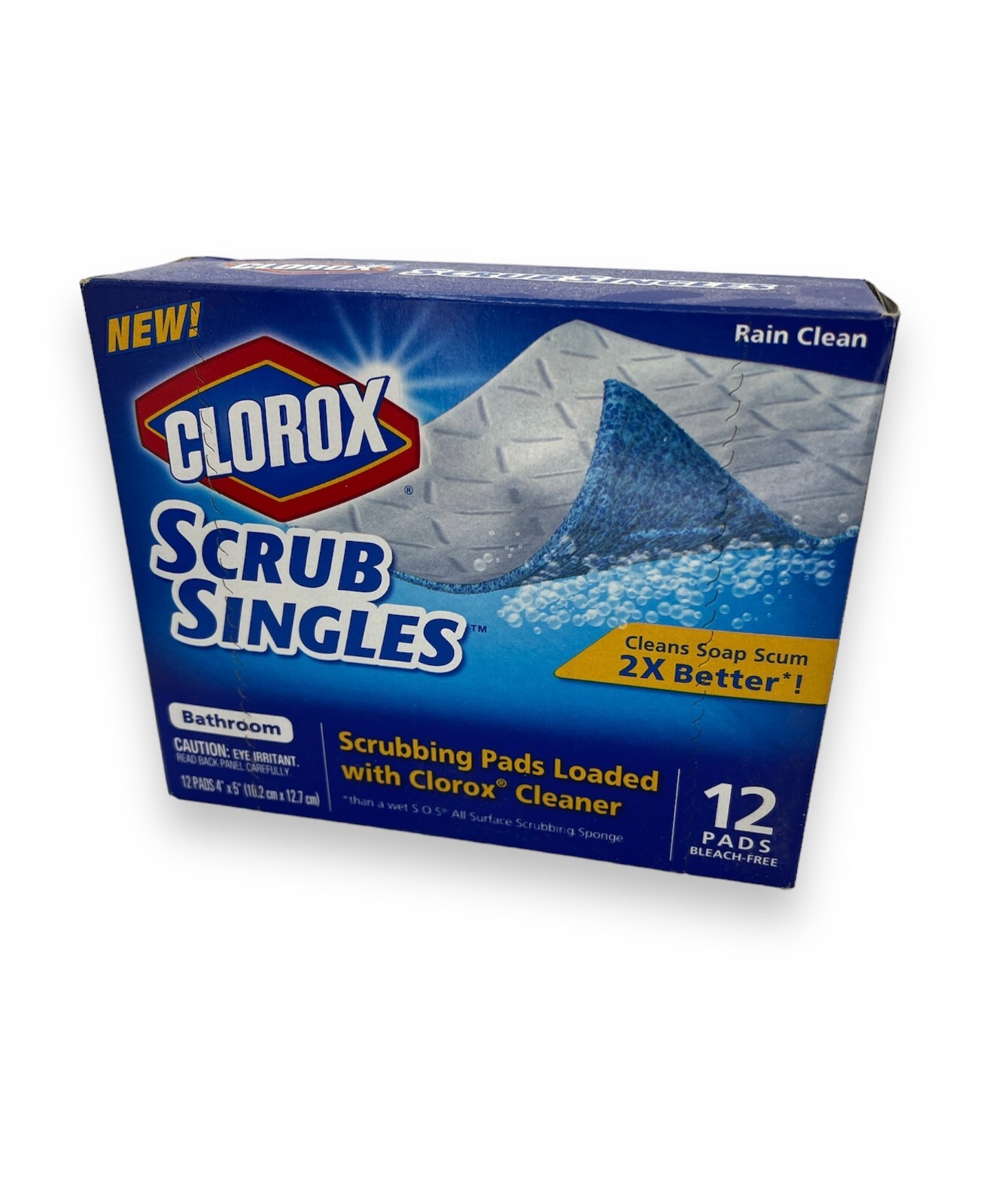 Clorox SCRUB SINGLES 12 ct Pads Loaded with Cleaner New in Box | eBay