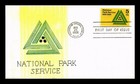 DR JIM STAMPS US COVER NATIONAL PARK SERVICE 50TH ANNIVERSARY FDC HAND ...
