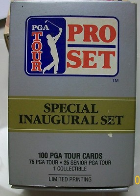 Pro Set Special Inaugural set 100 PGA Tour Cards | eBay