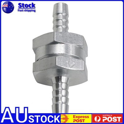 Aluminium Alloy Fuel Non Return Check Valve One Way Diesel for Car (6mm ...