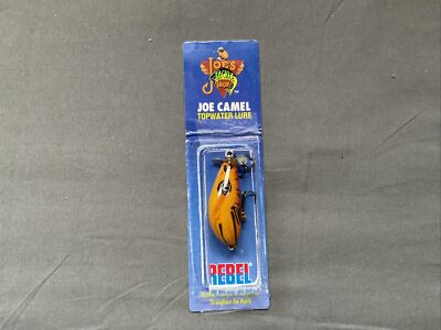 Joe Camel Topwater Lure Joe's Tackle Shop Vintage REBEL Camel Head ...