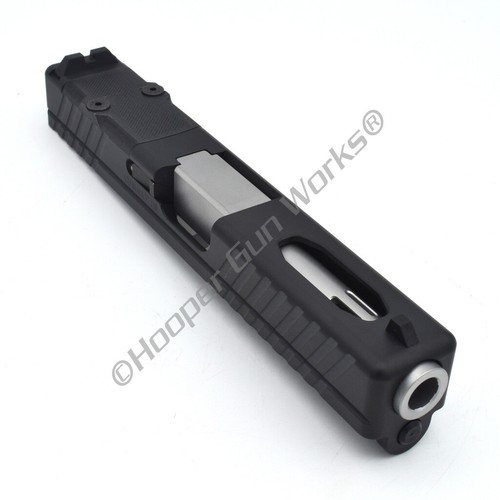 HGW Complete Upper for Glock 19 Black Combat RMR Slide Ported SS Barrel ...