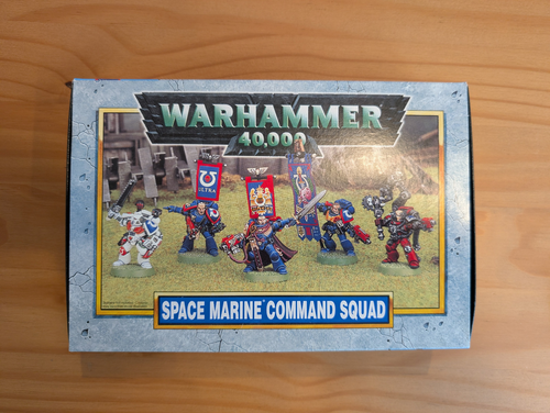 Warhammer 40k Adeptus Astartes Space Marines Command Squad Metal | eBay