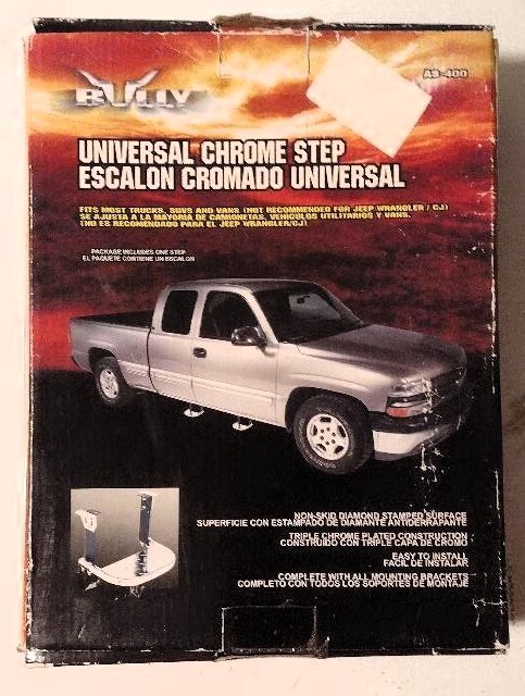 [2] BULLY UNIVERSAL CHROME STEP BULLY UNIVERSAL CHROME STEP NON-SKID ...