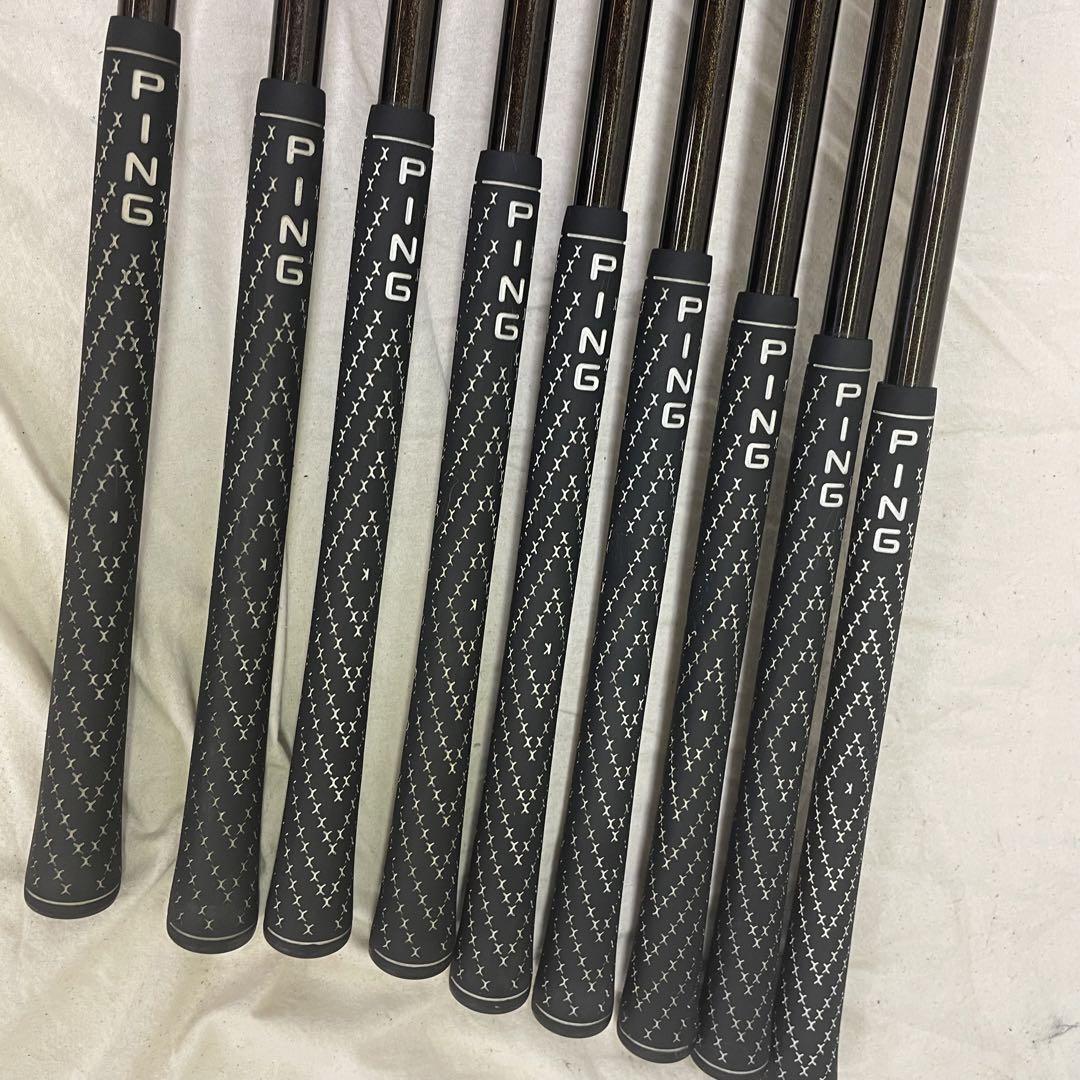 PING BLADE i3 Iron Set 9 pcs (3-9, W, S) PING 350 Series Flex S | eBay