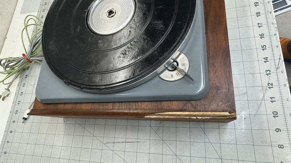 Vintage Benjamin Elac Miracord 10H Turntable Record Germany AS-IS Parts ...