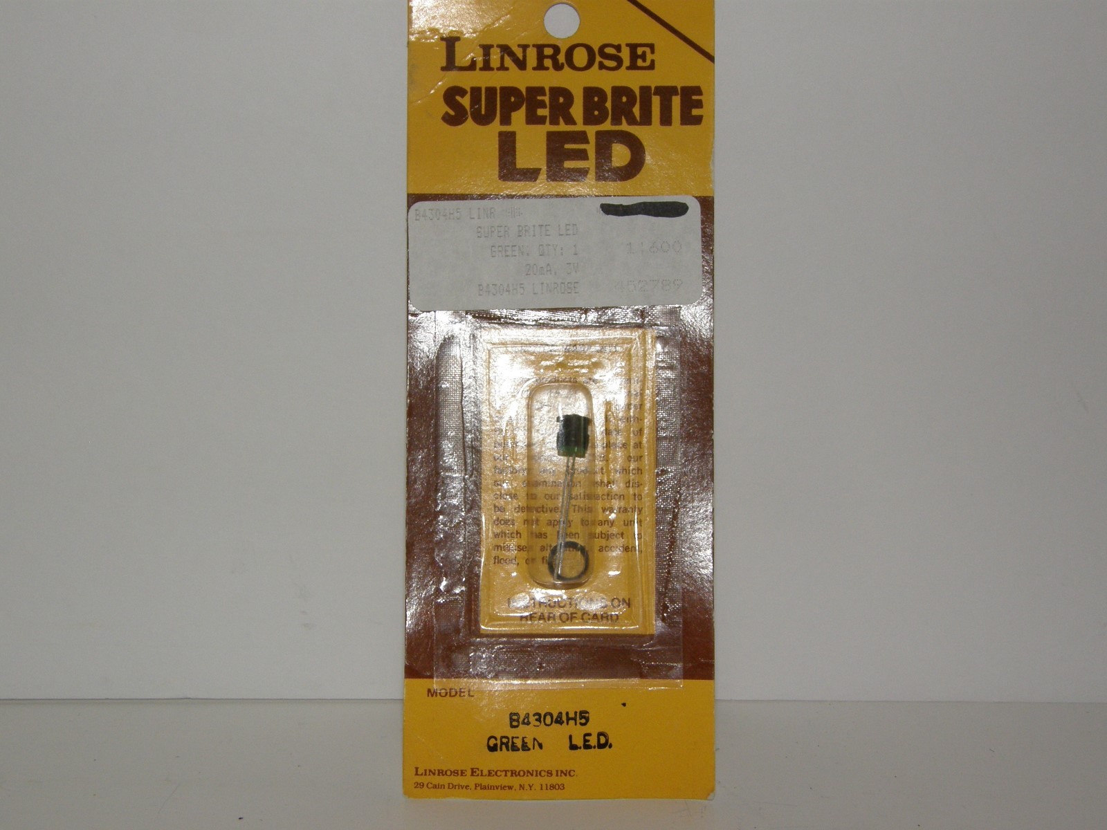 LINROSE Super-Brite LED GREEN #B4304H5 | eBay