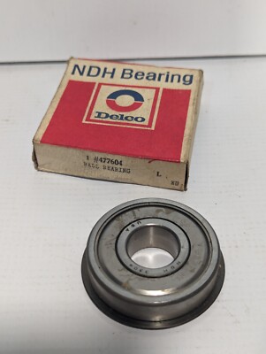 NDH Bearing 477604 Snap Ring Ball Bearing, ID 0.7874", OD 2.0472 ...