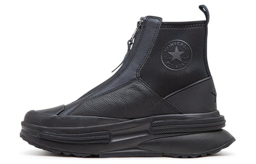 Converse Run Star Legacy Chelsea CX High Triple Black - A04697C | eBay
