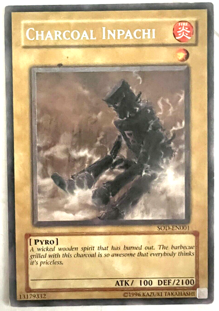 Yu-Gi-Oh! TCG Charcoal Inpachi Soul of the Duelist SOD-EN001 1st ...