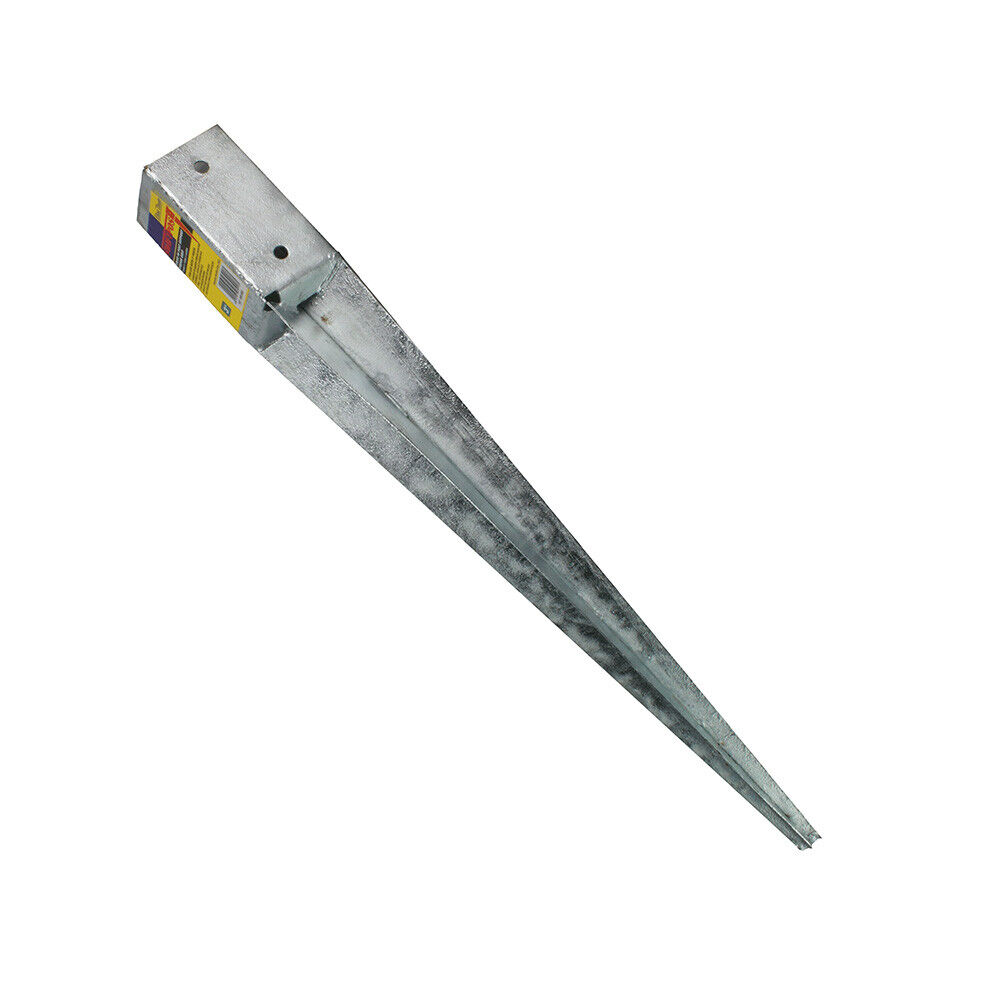 3 x Drive In Fence Post Support Spike Wedge Grip Galvanised | eBay