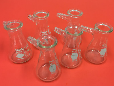 Kimax - No. 27060 - Erlenmeyer Filter Flask - 50ml - LOT OF (6) | eBay