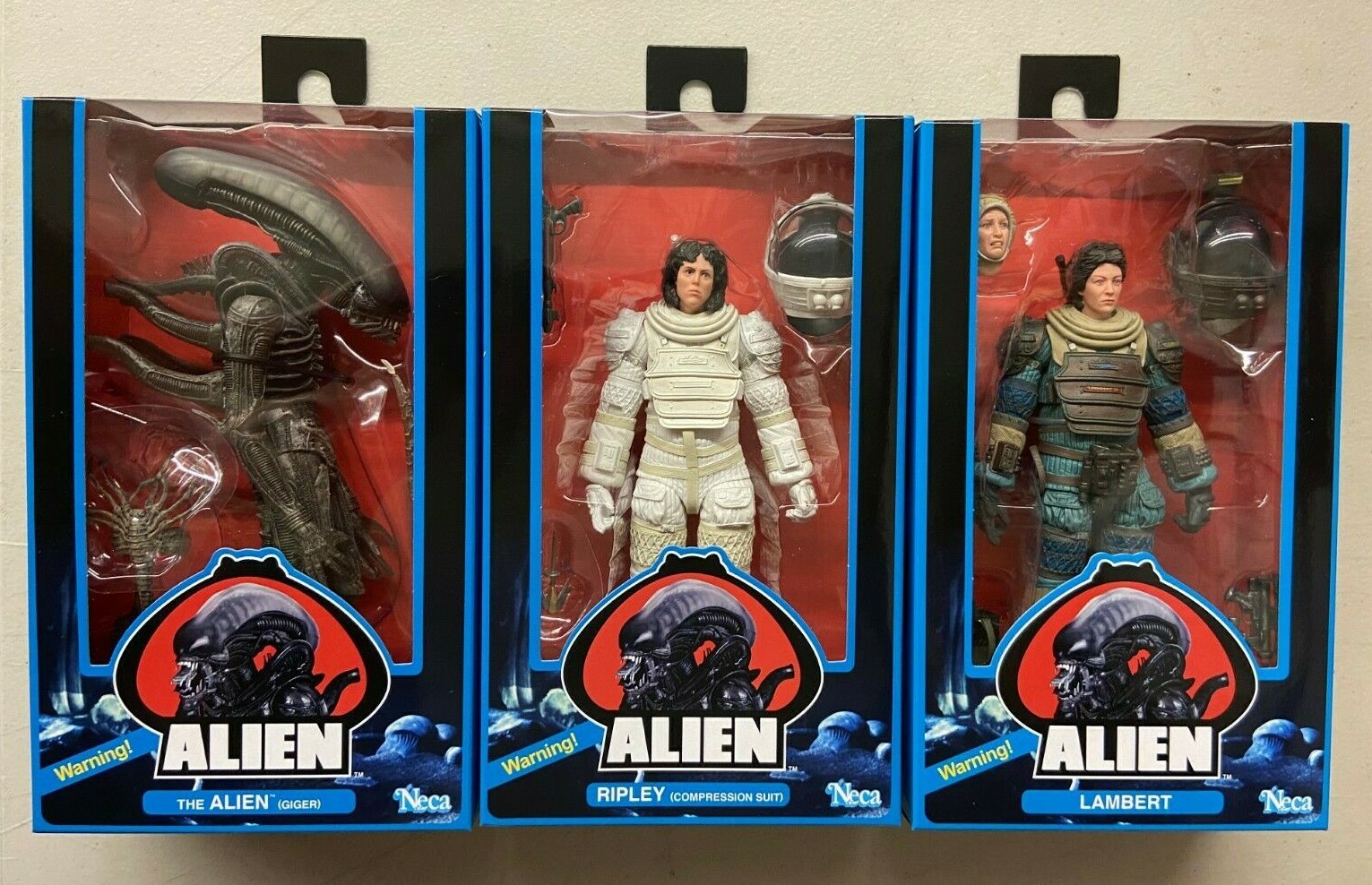 NECA Aliens Alien 40th Anniversary : Xenomorph Ripley Lambert 7 ...