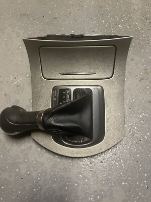 07-13 INFINITI G37 G35 SEDAN CENTER CONSOLE GEAR SHIFTER TRIM BEZEL ...