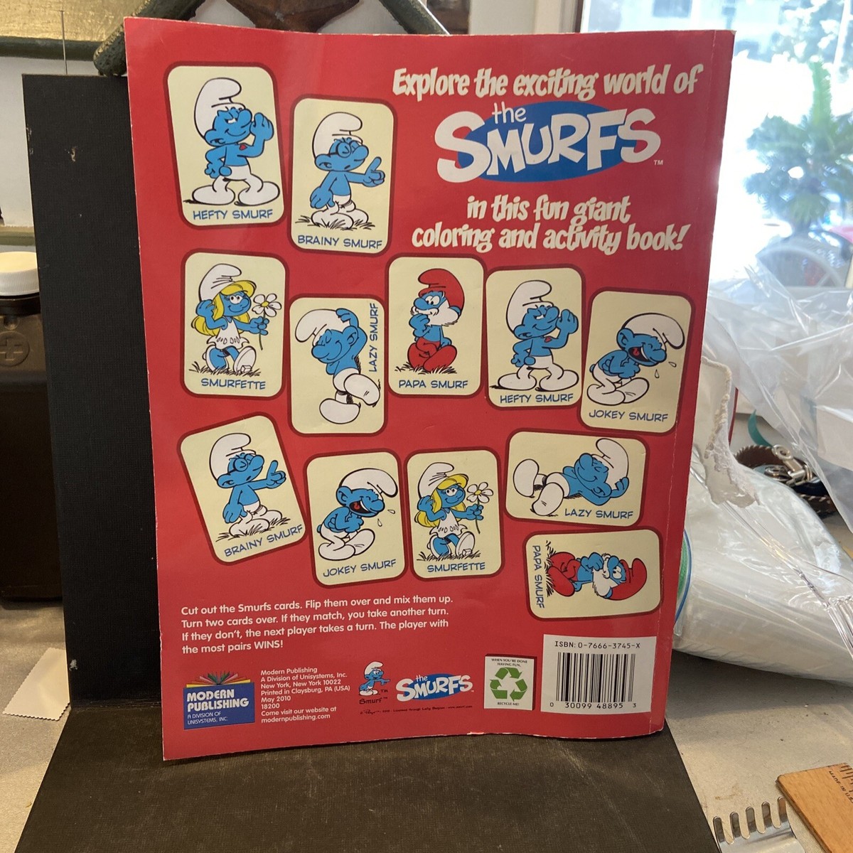 Smurf Get Well Cards