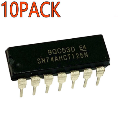 10PCS SN74AHCT125N 74AHCT125 Integrated Circuit IC DIP-14 | eBay