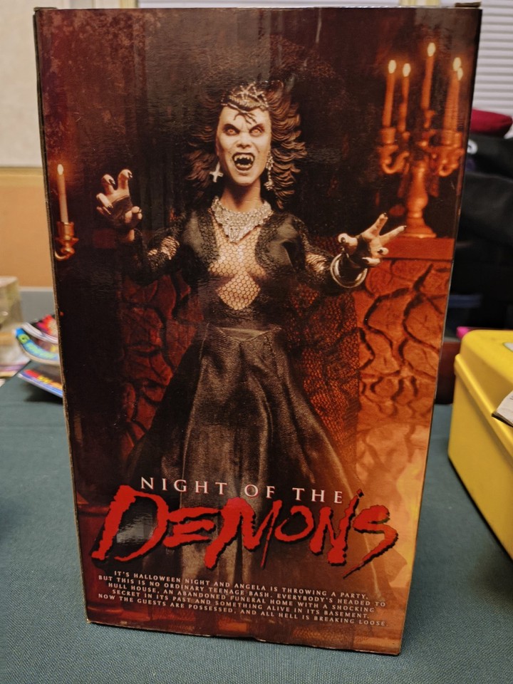 neca Night of The Demons Angela Action Figure Collectible Autographed ...