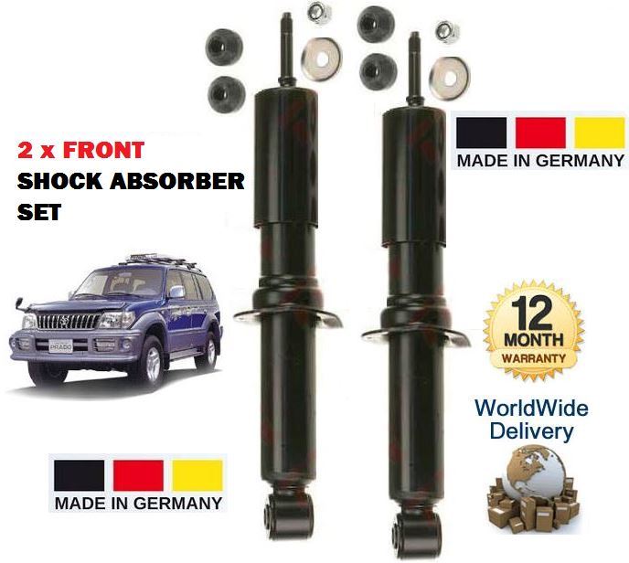 FOR TOYOTA LANDCRUISER PRADO COLORADO 1996-2003 2 X FRONT SHOCK ...