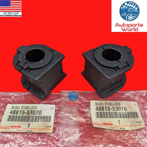 GENUINE LEXUS 14-20 IS250 IS350 FRONT STABILIZER BAR BUSHING SET 2X ...
