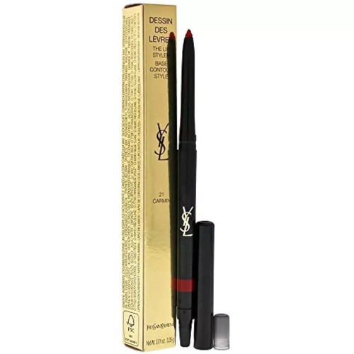 Yves Saint Laurent YSL The Lip Styler Base Contour Style 0.01 oz CARMIN ...