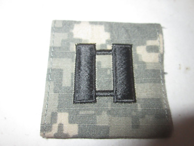 US Army CAPTAIN ACU UCP Camouflage GORE-TEX Parka Rank Tab Patch NOS | eBay
